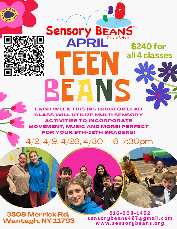 EVENTS/CLASSES | sensorybeansinc